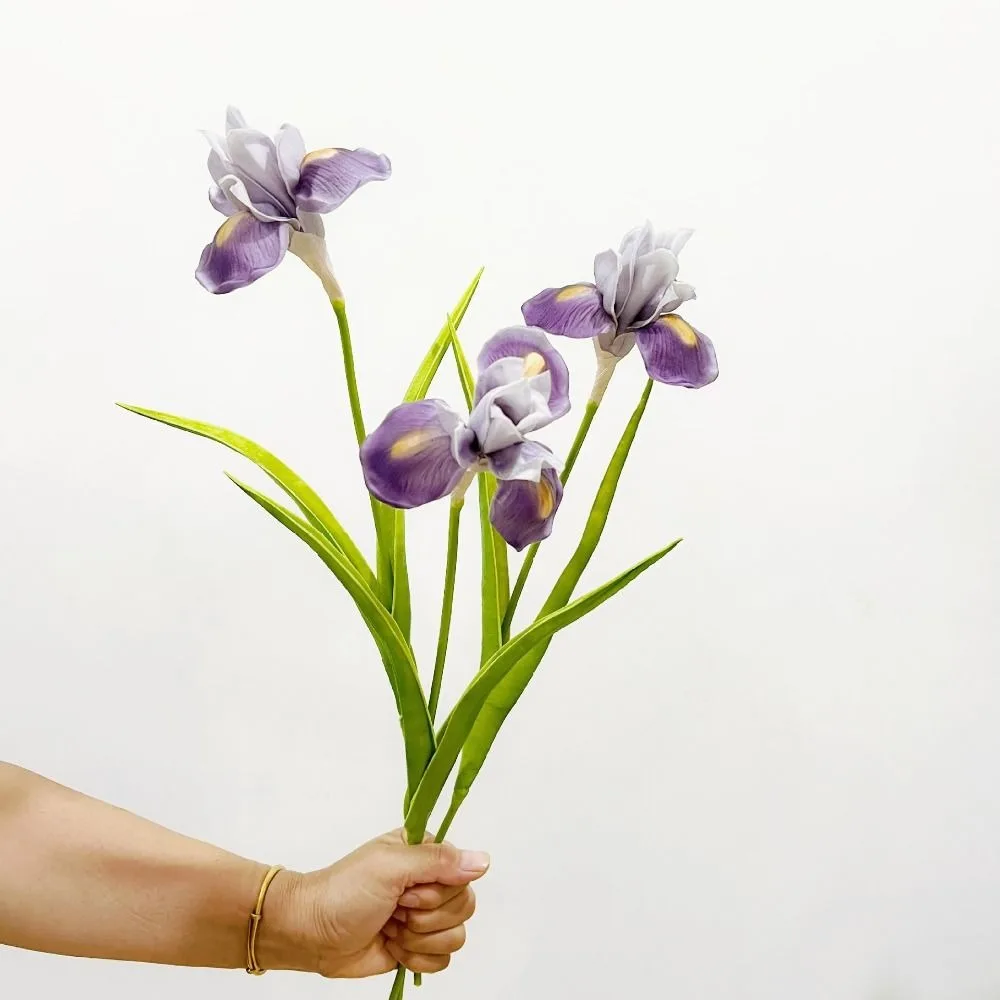 PU-Artificial-Iris-Flower-Branches-Handmade-Real-Touch-Simulation-Iris ...