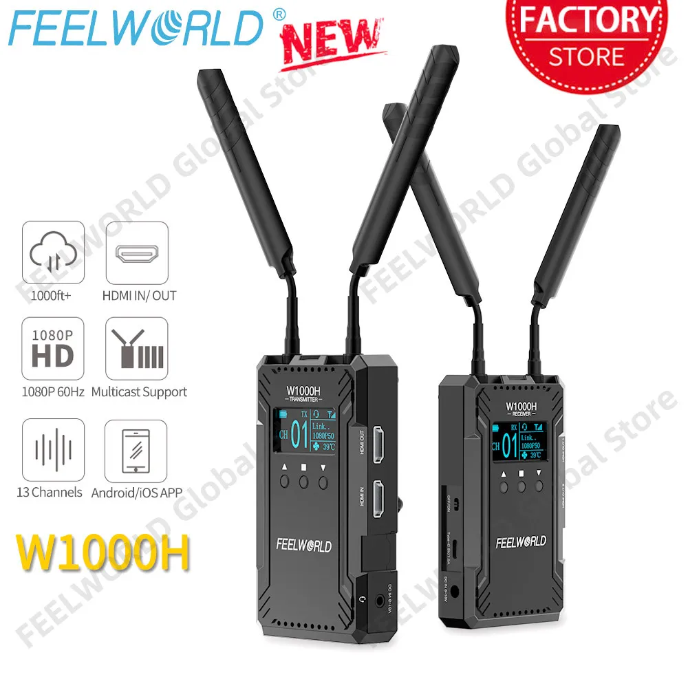 FEELWORLD-W1000H-Wireless-HDMI-Video-Transmission-System-1080P ...