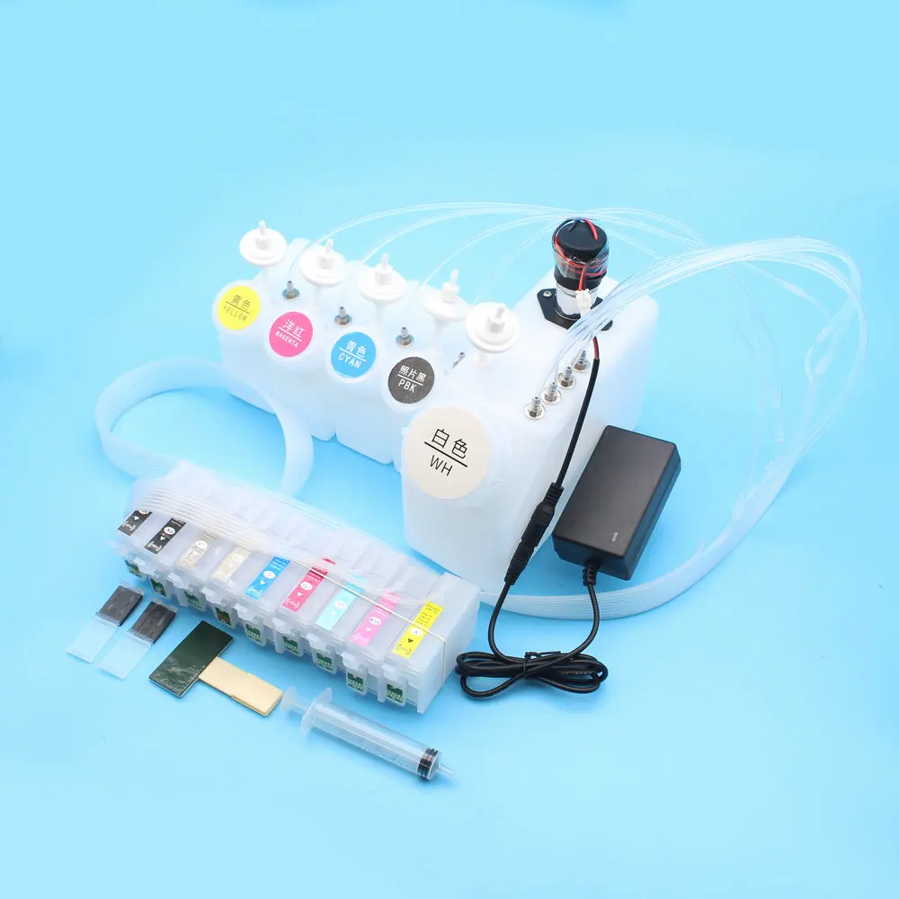 Kit-de-sistema-de-tinta-Ciss-P600-para-Epson-P600-DTF-tanque-de-tinta ...