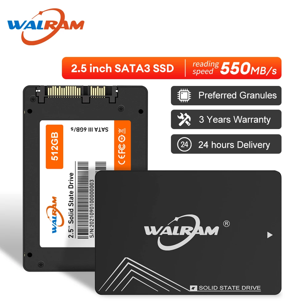 WALRAM-SSD-120gb-Sata3-Ssd-Hard-Disk-128gb-240GB-256GB-480GB-512GB ...