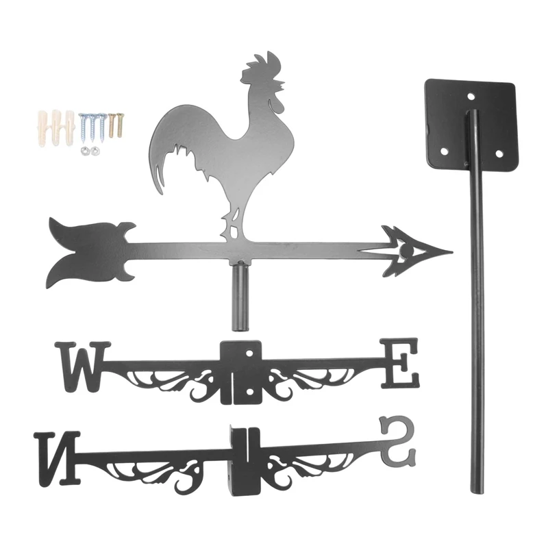 Rooster Weathervane Silhouette