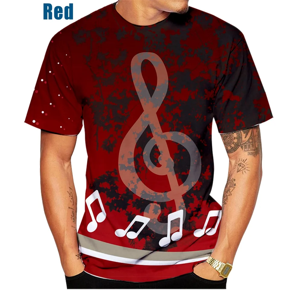 Camiseta Con Acordes De Piano Del Tiempo