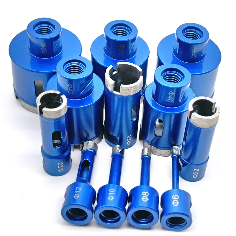 M14 Angle Grinder 6 65mm Sintering Core Bit Diamond Hole Saw Drill Bits ...