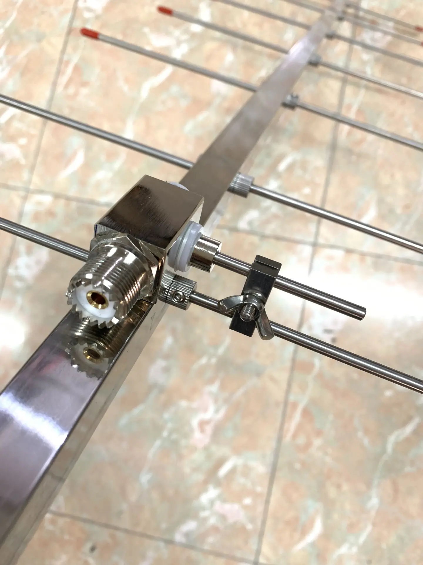 433M outdoor stainless steel yagi antenna 12dBi 8elements UHF430M ...