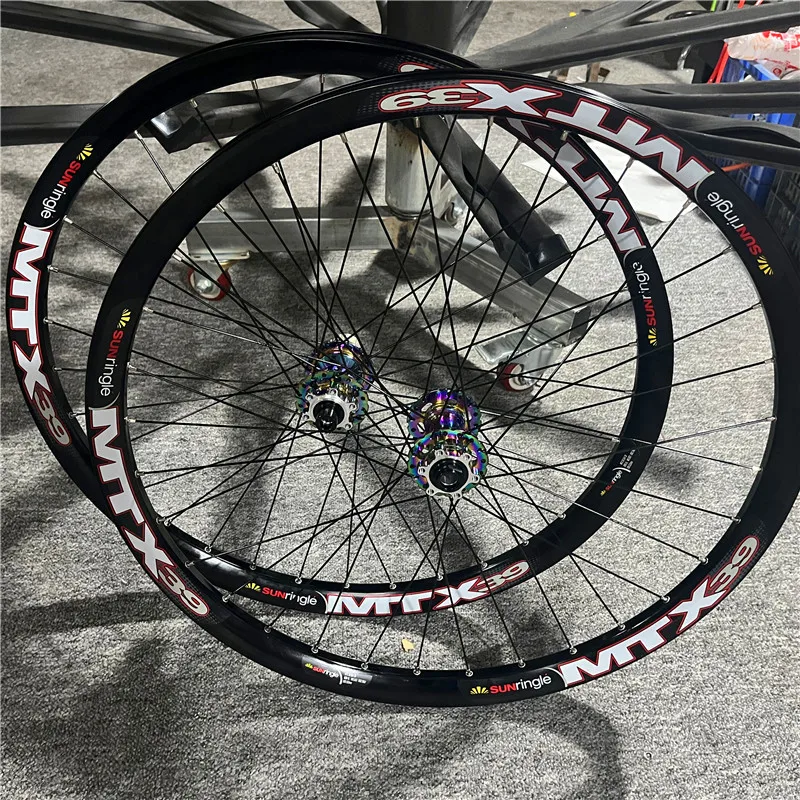 Sunringle-rim-MTX39-RUJIXU-HUB-Mountain-bike-wheel-DH-AM-AR-rapid ...