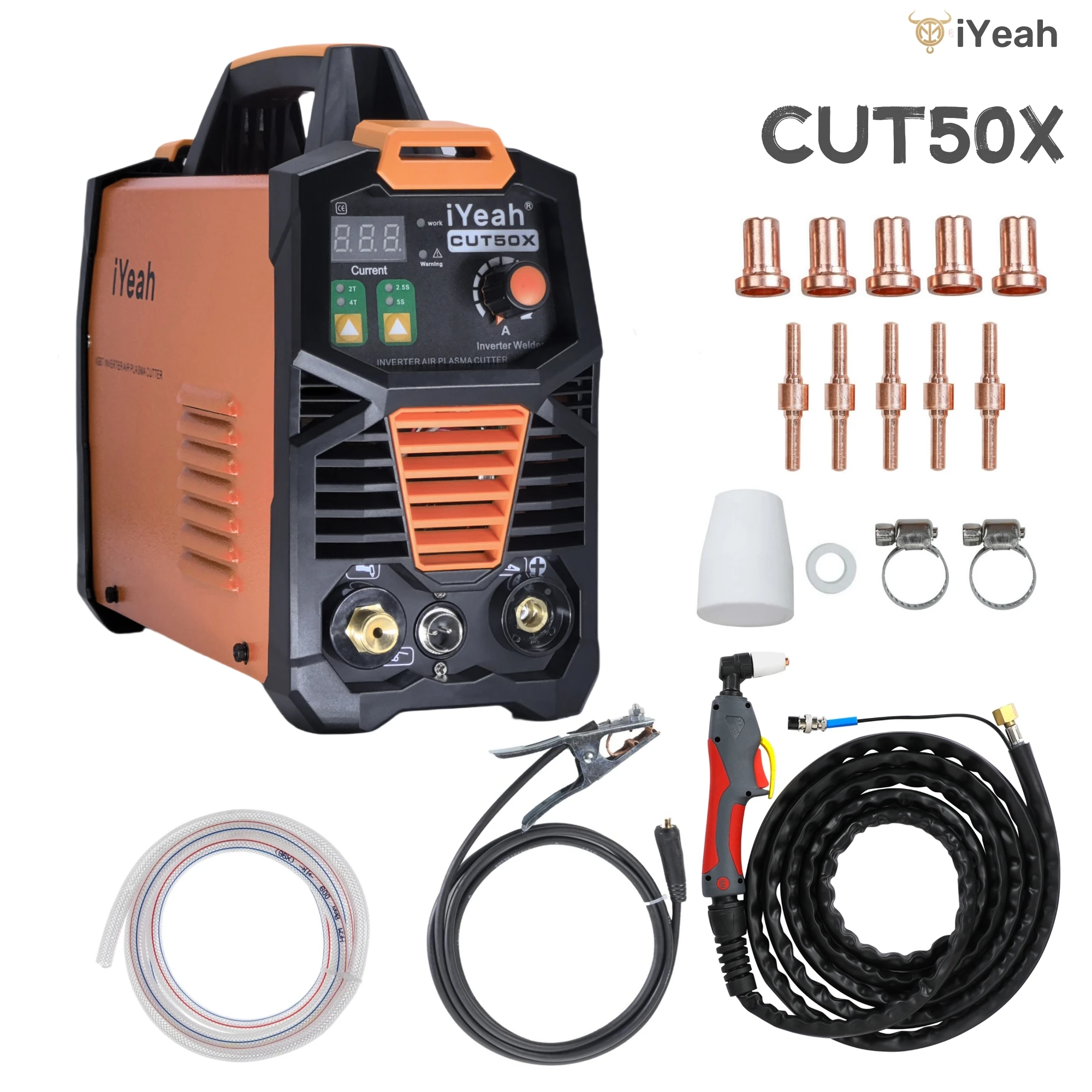 Plasma-Cutter-CUT50X-CUT50D-Dual-Voltage-110-220V-50A-iYeah-Classical-Air-Cutting-Machine-Max ...