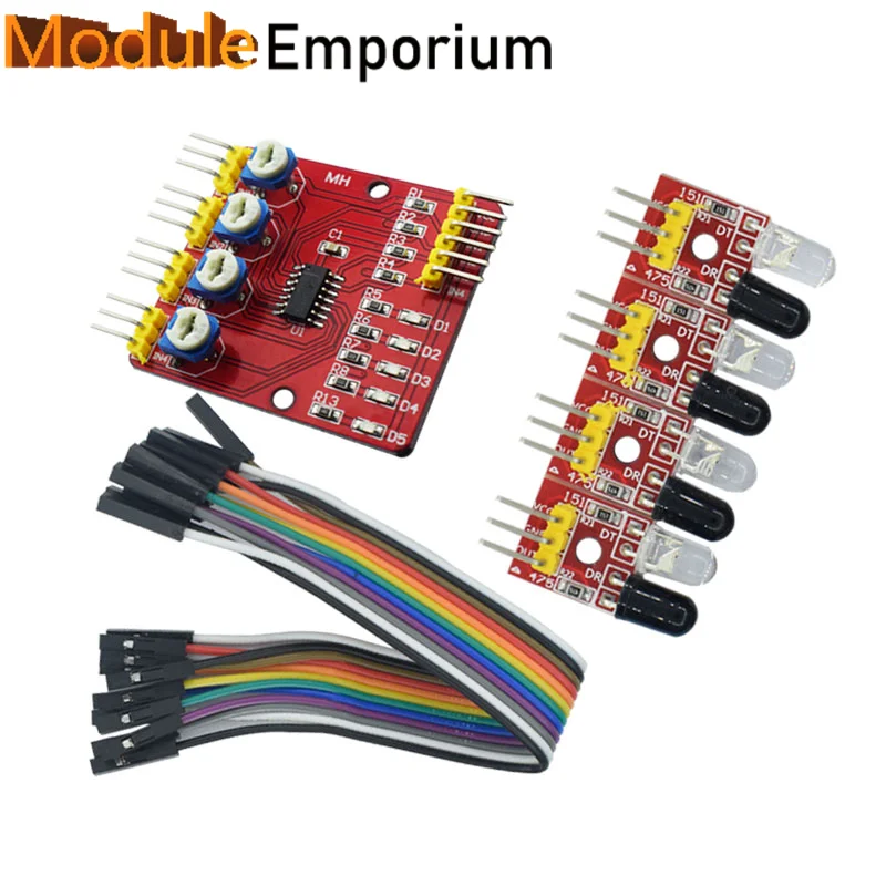 F233-01-Four-way-infrared-tracing-4-channel-tracking-module ...