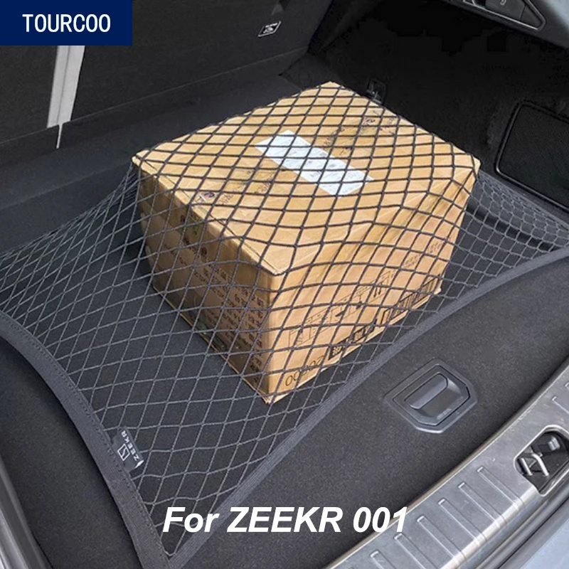 For-ZEEKR-001-2021-2024-Rear-Trunk-Net-Bag-Luggage-non-slip-elastic ...