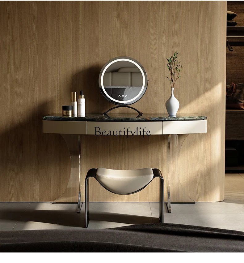 Natural-Marble-Dresser-Modern-Simple-Home-Makeup-Table-Light-Luxury ...