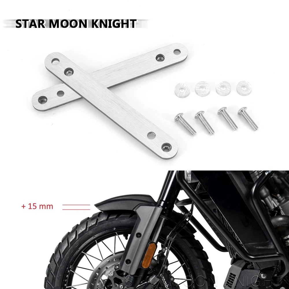 Motorcycle-Stainless-Steel-Front-Fender-Riser-Mudguard-Lift-Bracket ...