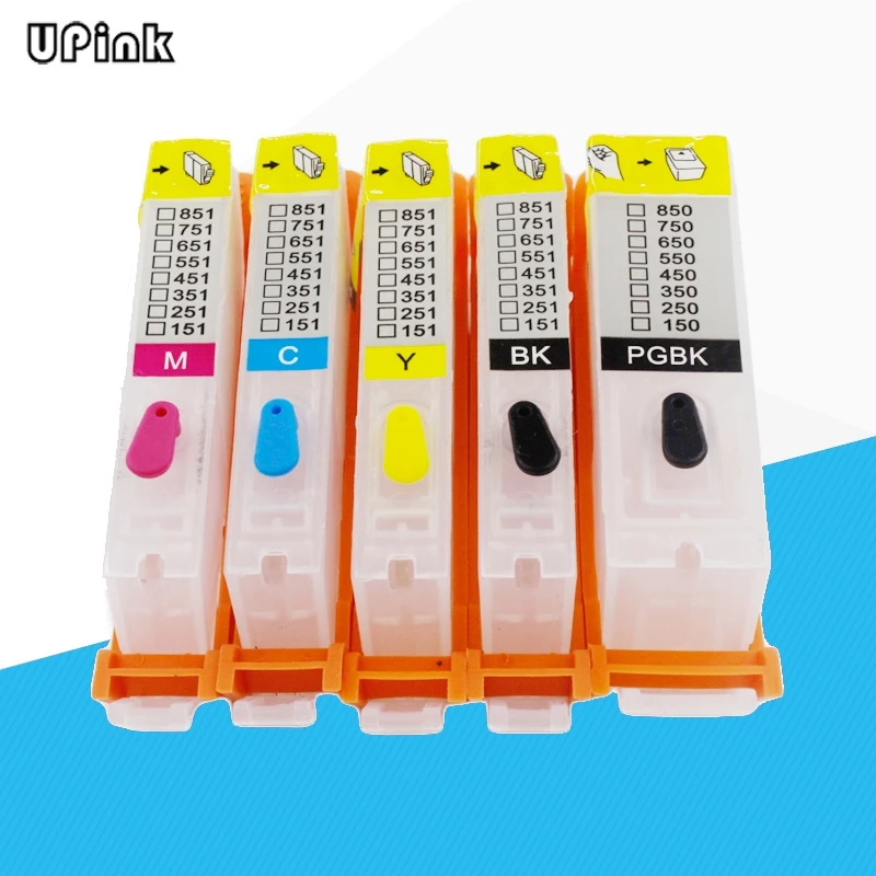 5PCS-PGI750-CLI751-Refillable-ink-Cartridge-For-CANON-IP7270-MG5470 ...