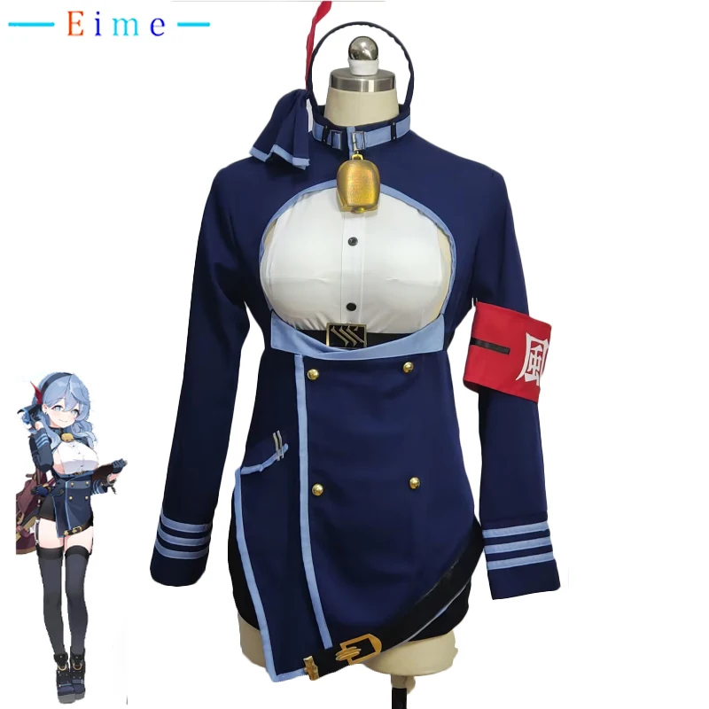 Azul-Arquivo-Cosplay-Costume-Amau-Ako-Vestido-Suit-Roupas-Anime ...