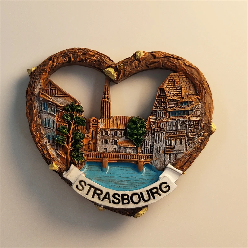 Europe，France，Strasbourg，3D Stereoscopic，Tourism Souvenirs，Resin ...