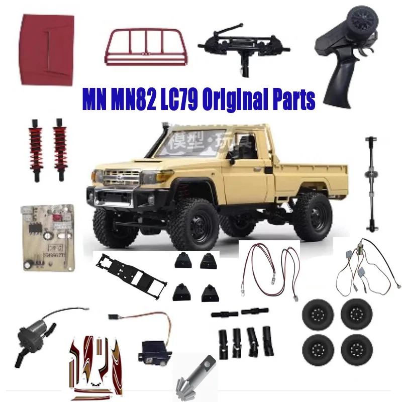 MN-MN82-LC79-1-12-RC-Car-Original-Parts-Tires-Remote-Controller-Circuit ...