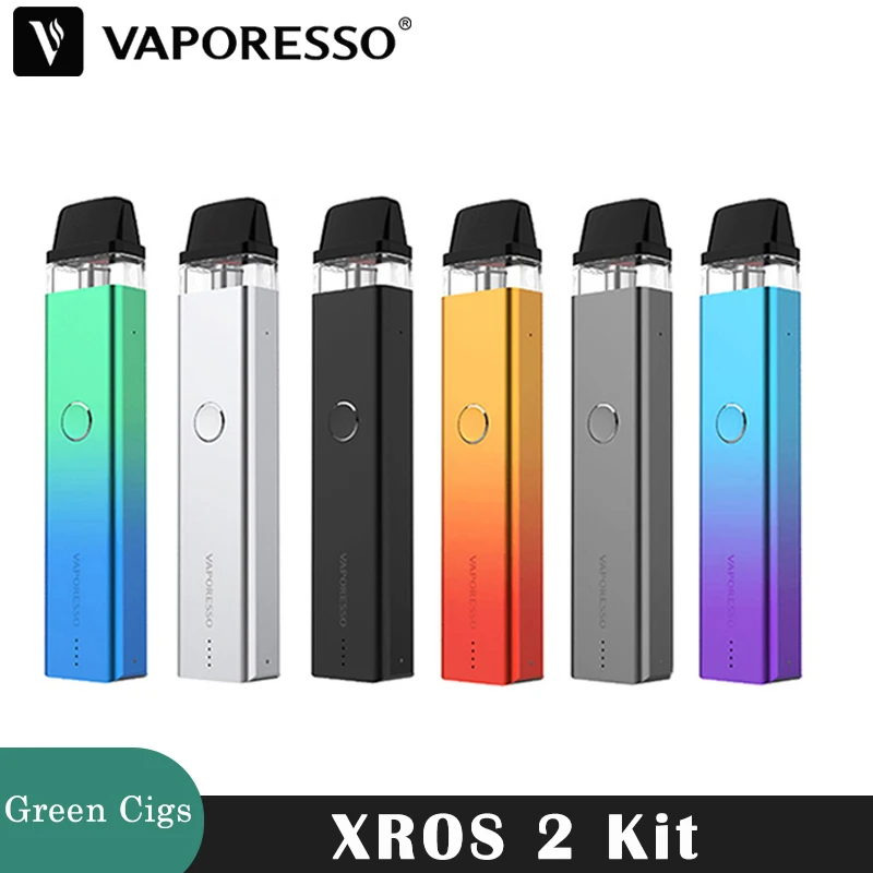 Original-Vaporesso-XROS-2-Kit-11W-16W-Vape-1000mAh-Battery-2ml-XROS-Pod ...