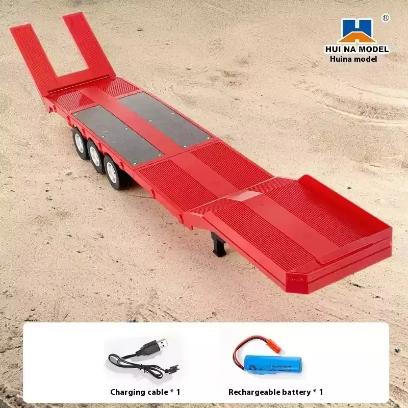 Huina 1501pro/1509 2025 Remote Control Heavy Truck Trailer Model ...
