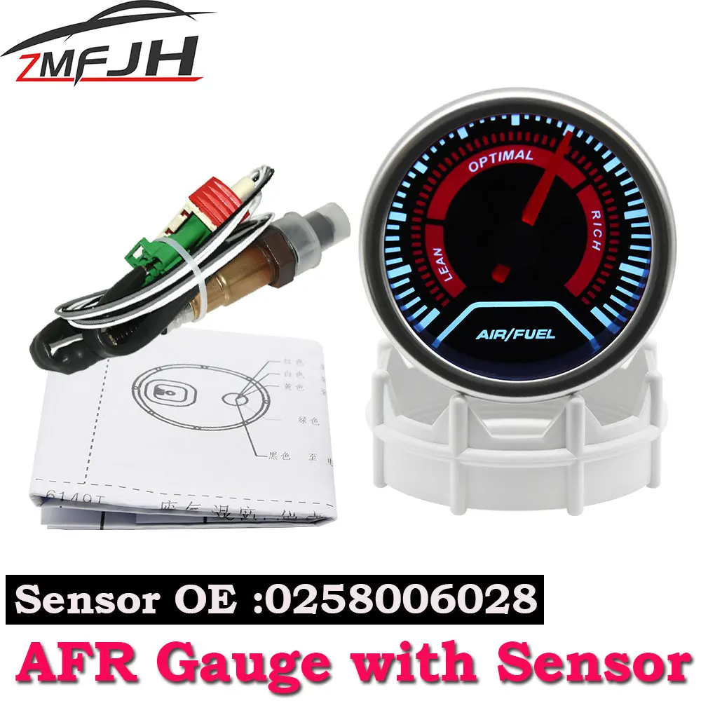 2-52mm-Digital-Air-Fuel-Ratio-Gauge-With-Narrowband-O2-Oxygen-Sensor ...