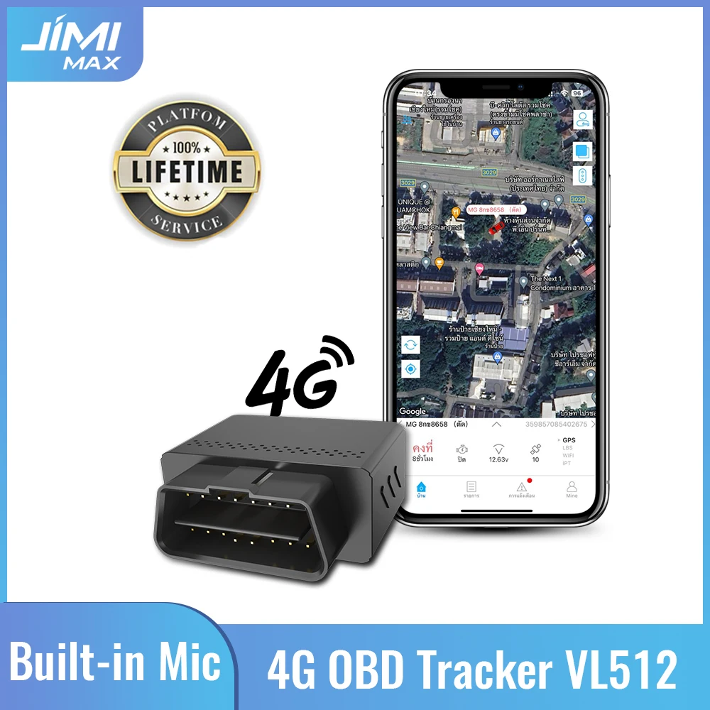 JIMIMAX-VL512-LTE-OBD-GPS-Tracker-Mini-Remote-Sound-9-36V-4G-Car ...