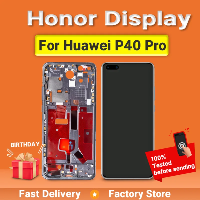 High-Quality-For-Huawei-P40-Pro-LCD-Test-Touch-Screen-Digitizer-For ...