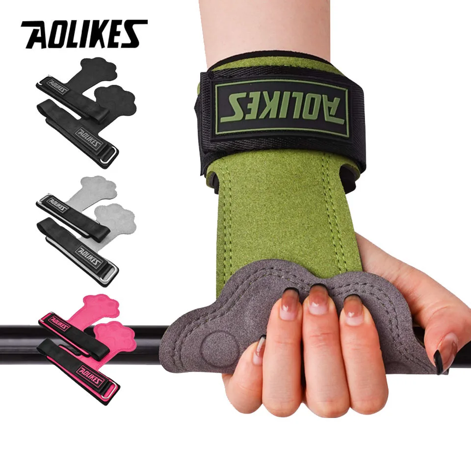 AOLIKES-Gym-Gloves-Pull-ups-Lifting-Gymnastic-Crossfit-Anti-Skid-Weight ...