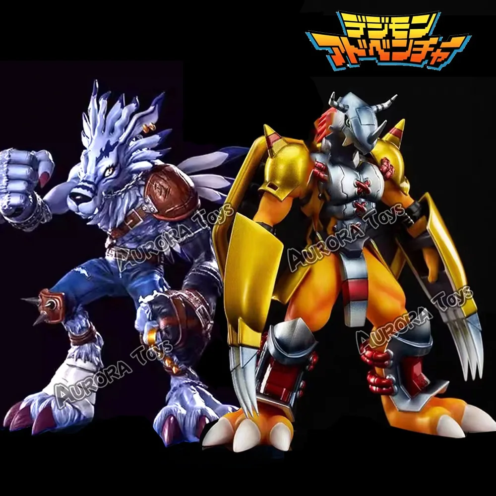 7-87in-20cm-Anime-Digimon-Figures-War-Greymon-Figure-Garurumon-Figure ...