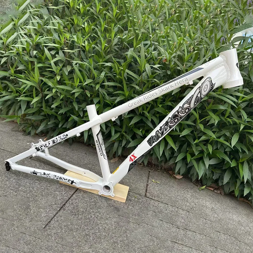 Wissco 4X Mountain Aluminum Alloy White Frame Quick Release Type Dirt ...