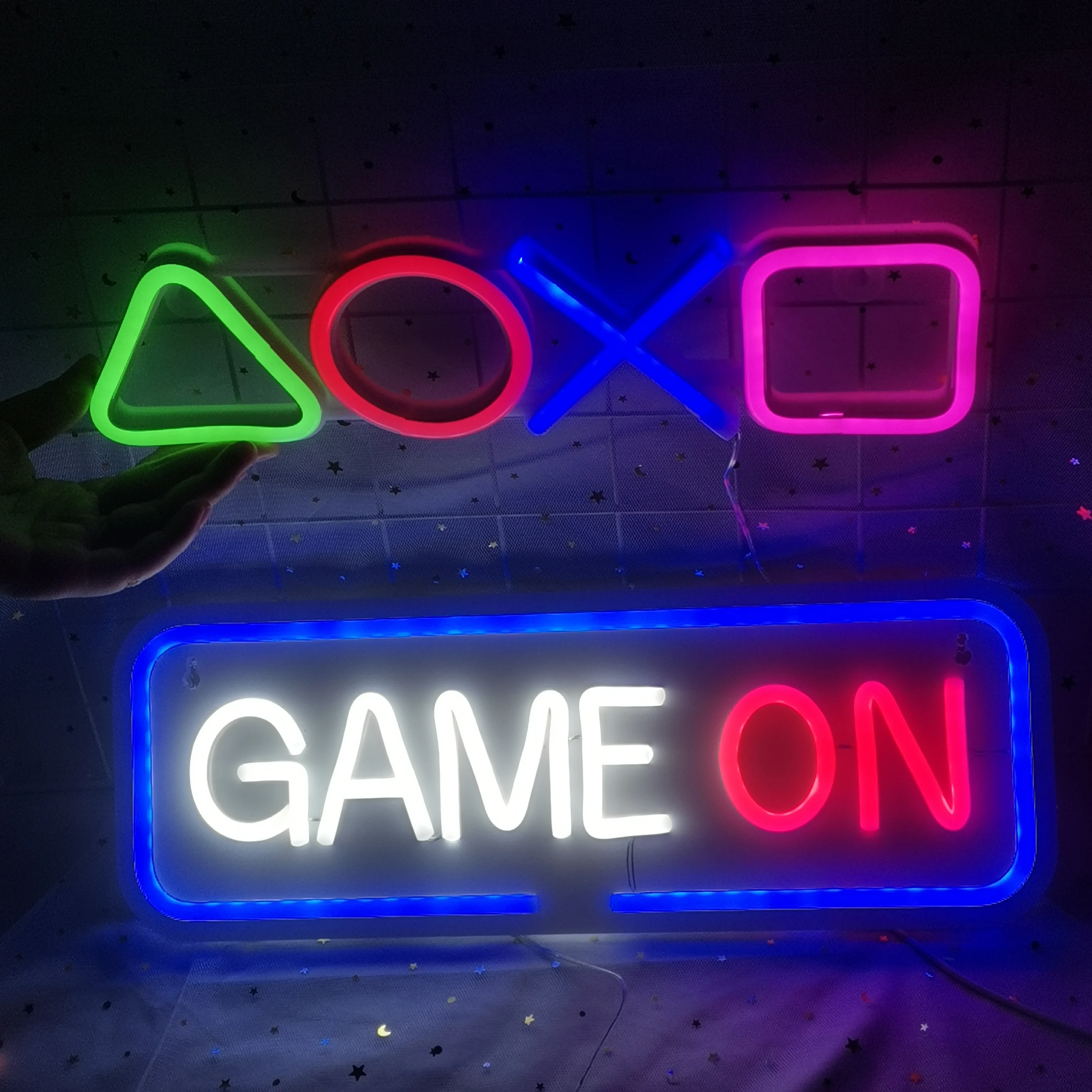 Game-On-Neon-Signs-Neon-Lights-Game-console-LED-Neon-Signs-For-Wall ...