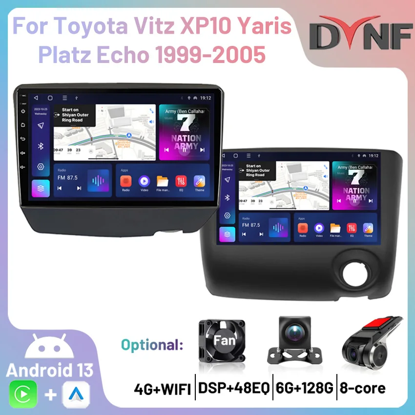 Multimedia-Player-Car-Radio-Android-Carplay-GPS-Navigation-For-Toyota ...