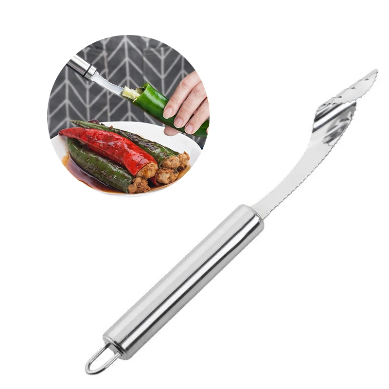 1pcs-Vegetable-Fruit-Coring-Tool-Pepper-Tomato-Slicer-Edge-Rotating ...