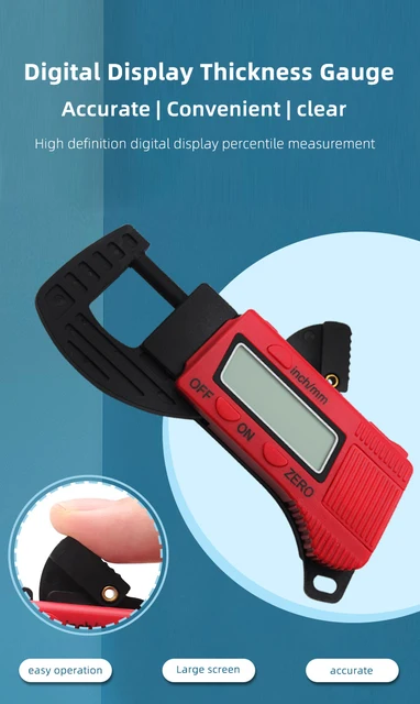 Mini Digital Thickness Gauge 0.01mm Precise Dial Thickness Gauge ...