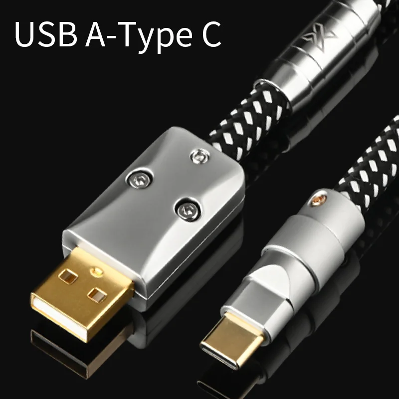 HiFi Audio OTG Decoder DAC Data Line USB to USB-B Type C Lightning Dig ...