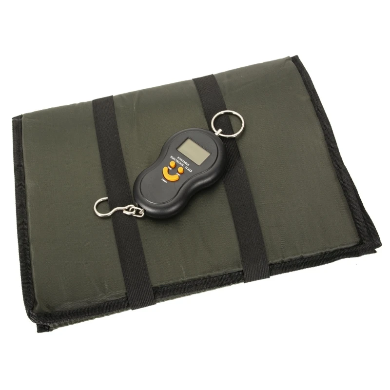 Carp-Fishing-Unhooking-Mat-with-Weigh-Scale-Foldable-Padded-Landing-Mat ...