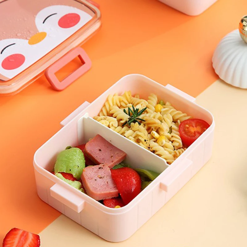 LUNCH BOX,F-1--Boîte à déjeuner Bento mignon Kawaii pour enfants filles ...