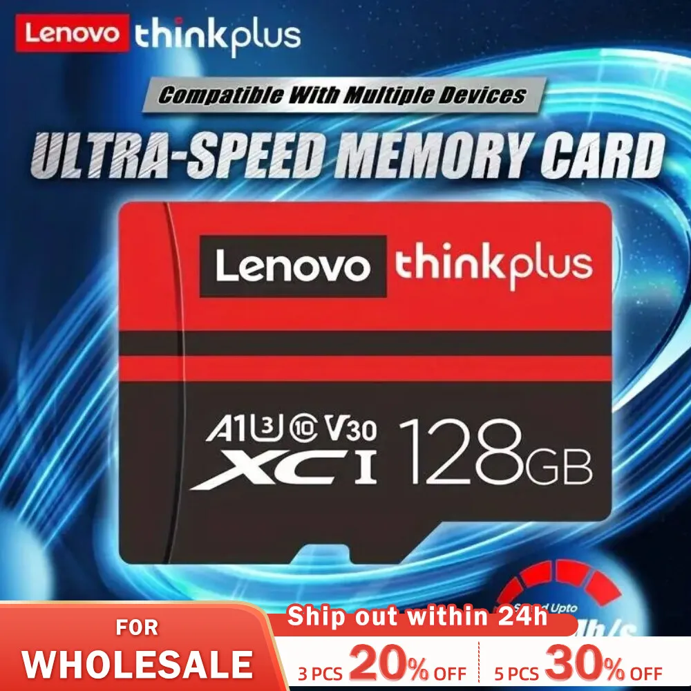 Lenovo-ThinkPlus-Mini-SD-Card-Class-10-TF-Flash-Card-256GB-128GB-64GB ...