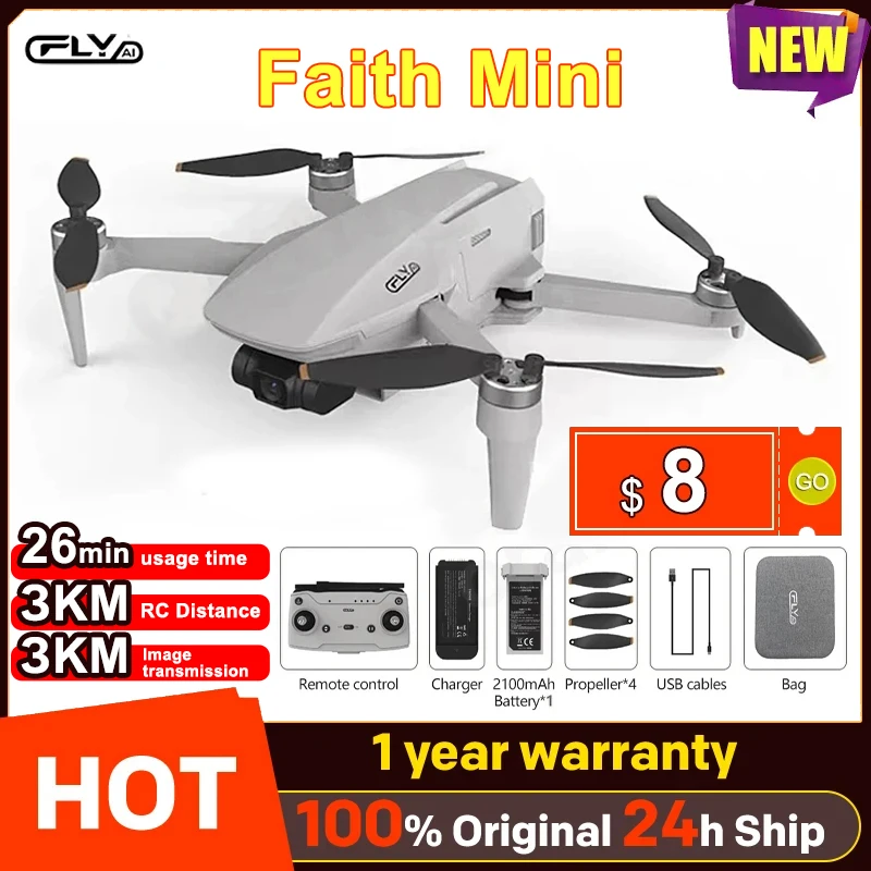 C-FLY-Faith-Mini-Drone-4K-Professional-With-HD-Camera-Wifi-3-Axis ...