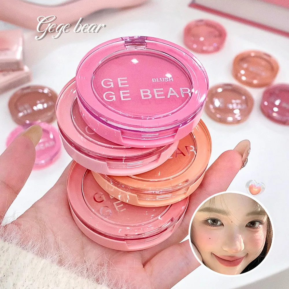Gege-Bear-Powder-rubor-Matte-Face-colorete-Natural-rosa-para-ni-a ...