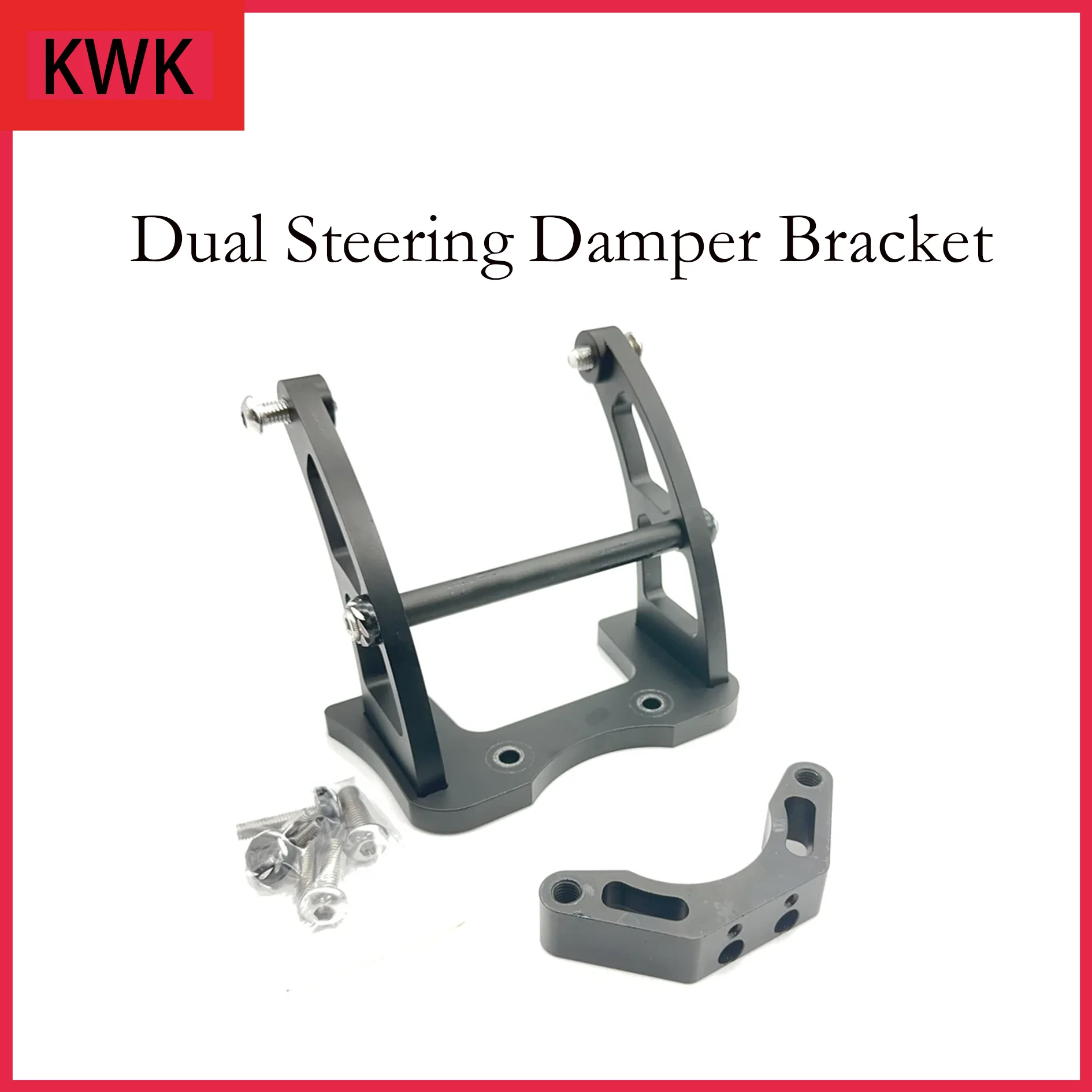 Dual Steering Damper Bracket Holder, Fit for MINIMOTORS DT, Thunder ...