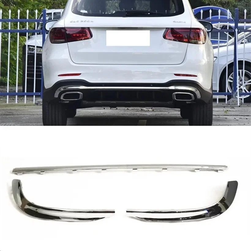 Electroplated-strip-Chrome-plated-strip-for-rear-bumper-For-Mercedes ...