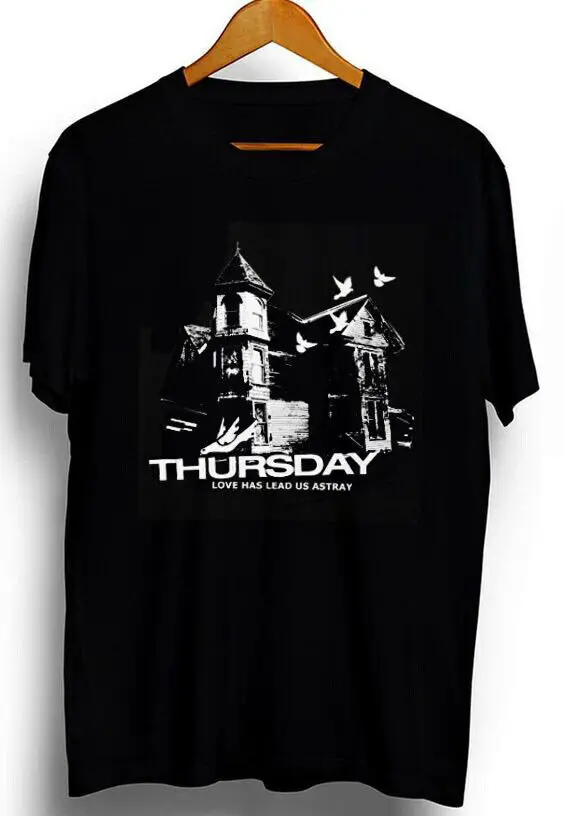 Thursday-Band-T-shirt-Love-Has-Lead-Us-Astray-post-hardcore-band-t ...