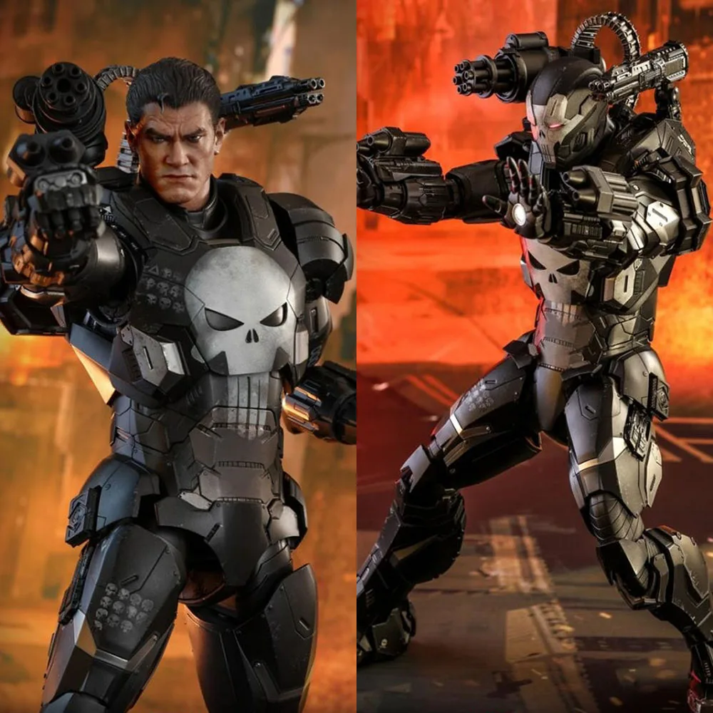 Hot Toys VGM33D28 1/6 Collectible Male Figure Punish War Machine Armor ...