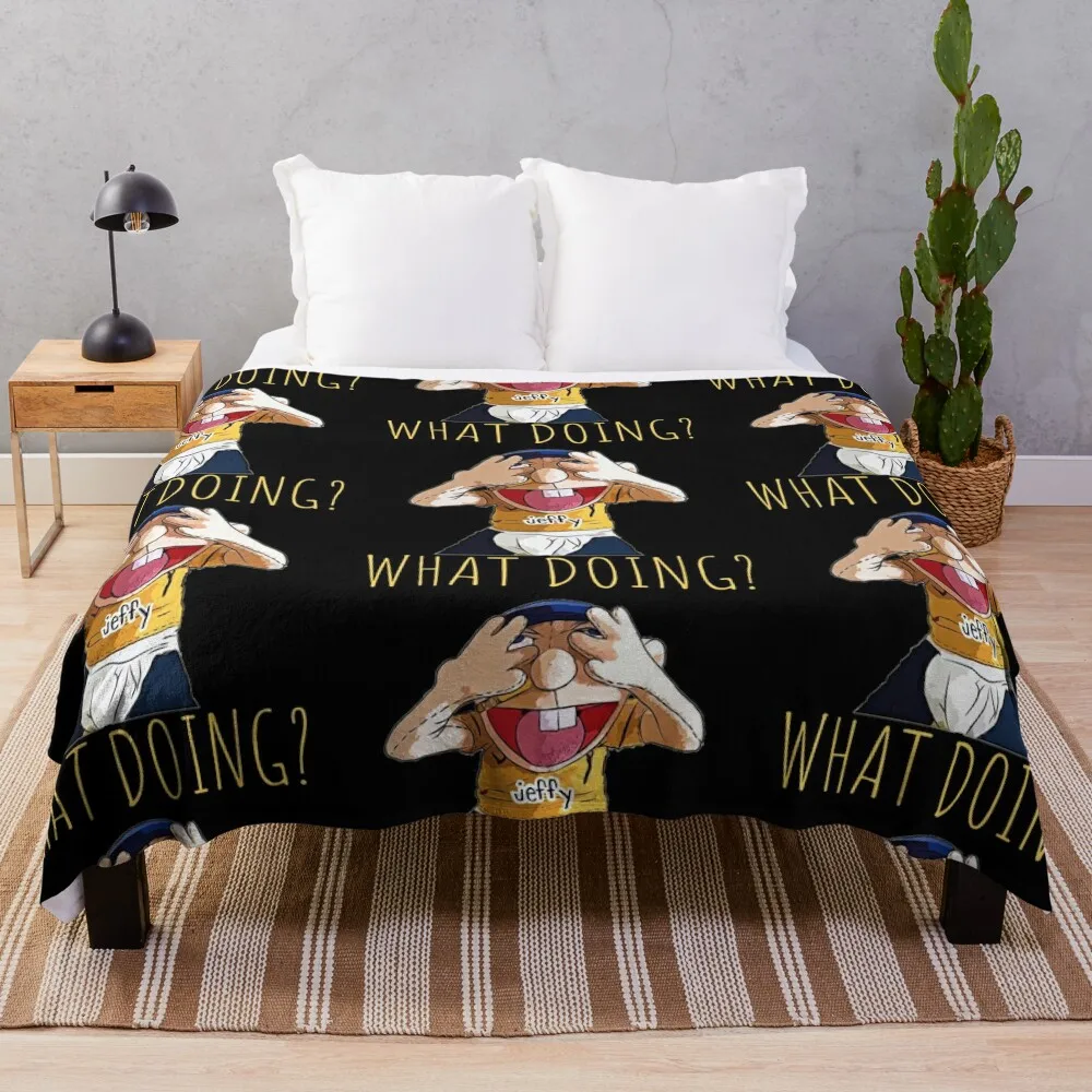 Jeffy-the-puppet-hot-selling-Throw-Blanket-Polar-Warm-christmas ...