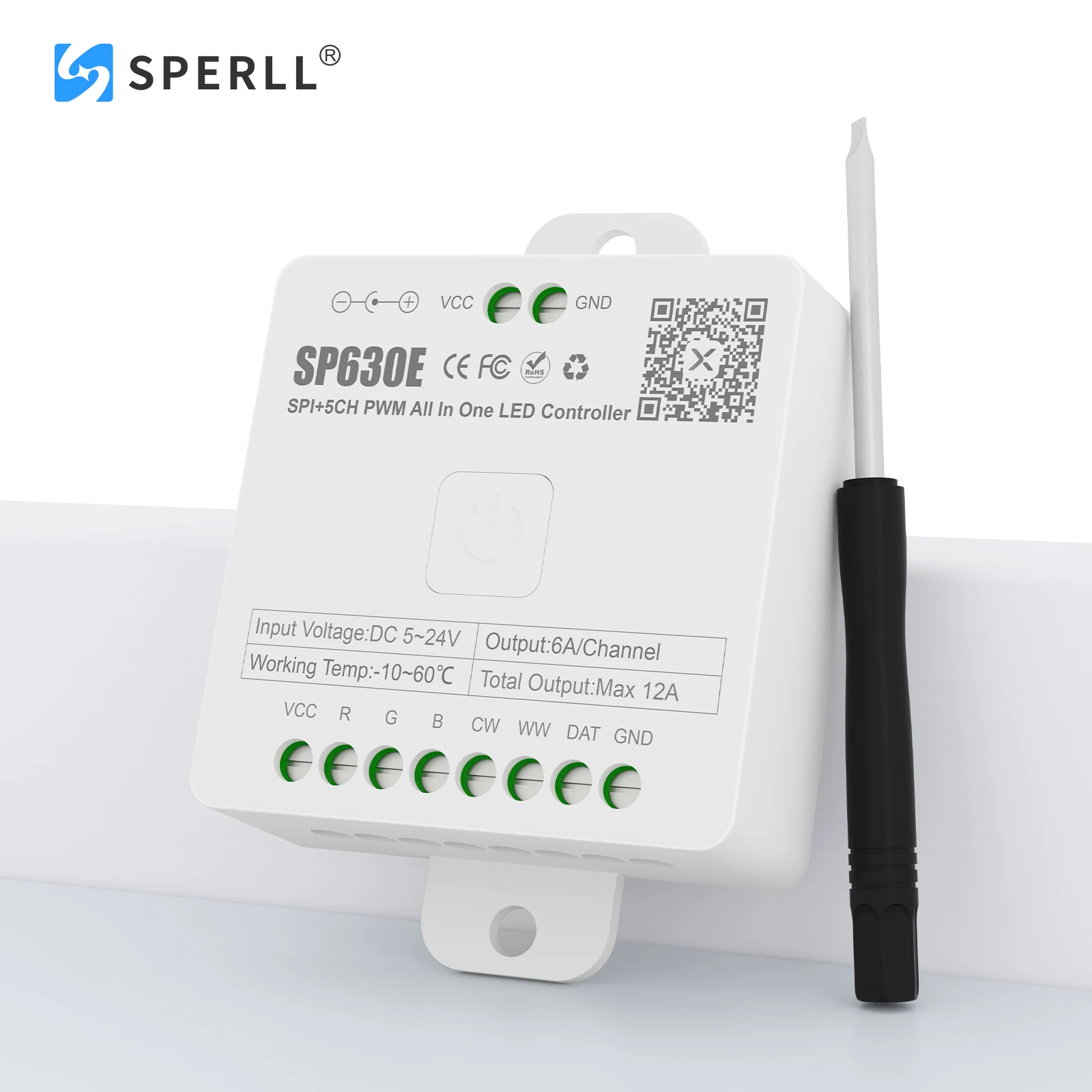 SP630E-All-In-One-LED-Controller-5CH-PWM-SPI-Pixels-LED-Light-Strip ...