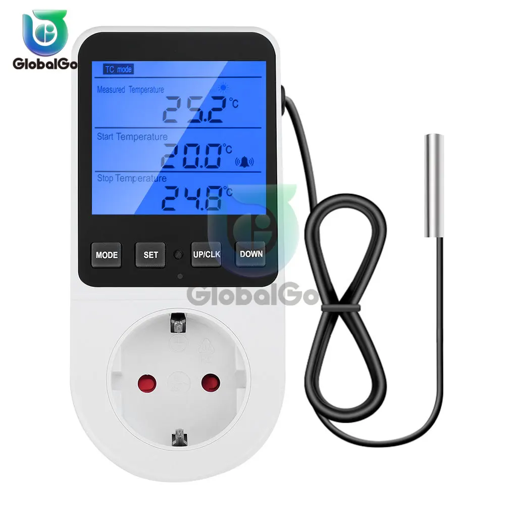 Timer-Socket-Thermostat-Multi-Function-Temperature-Controller-Outlet ...