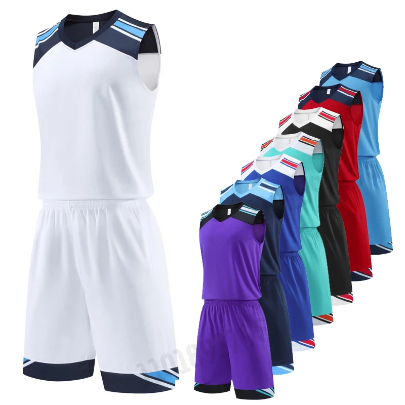 Custom-Men-s-Basketball-Jersey-Sleeveless-Shirt-And-Shorts-Boys ...