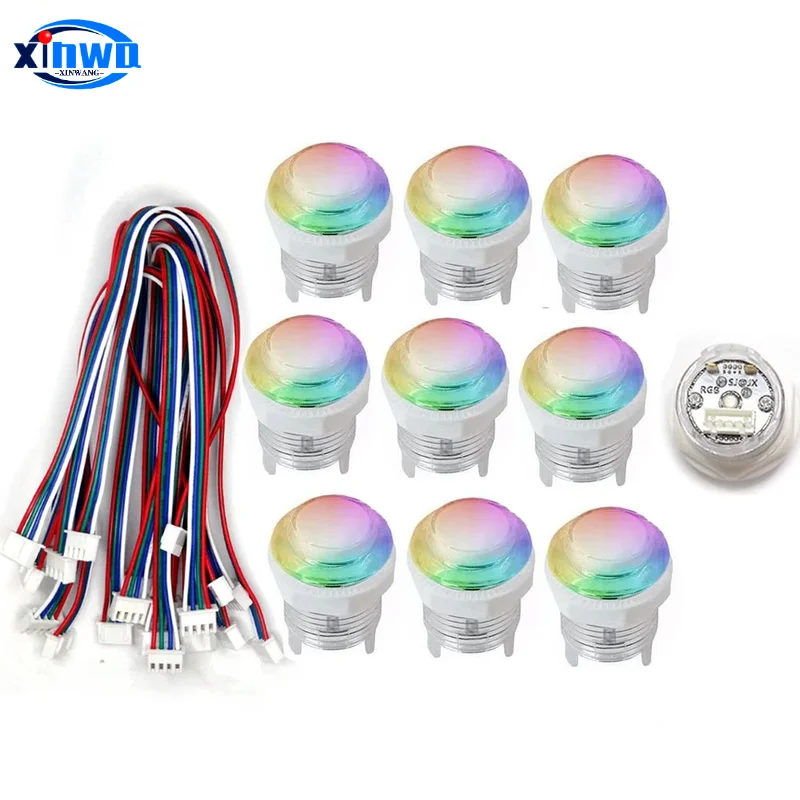 10PCS-lot-Arcade-Game-Machine-Parts-Colorful-5V-Rgb-Illuminated-Led ...