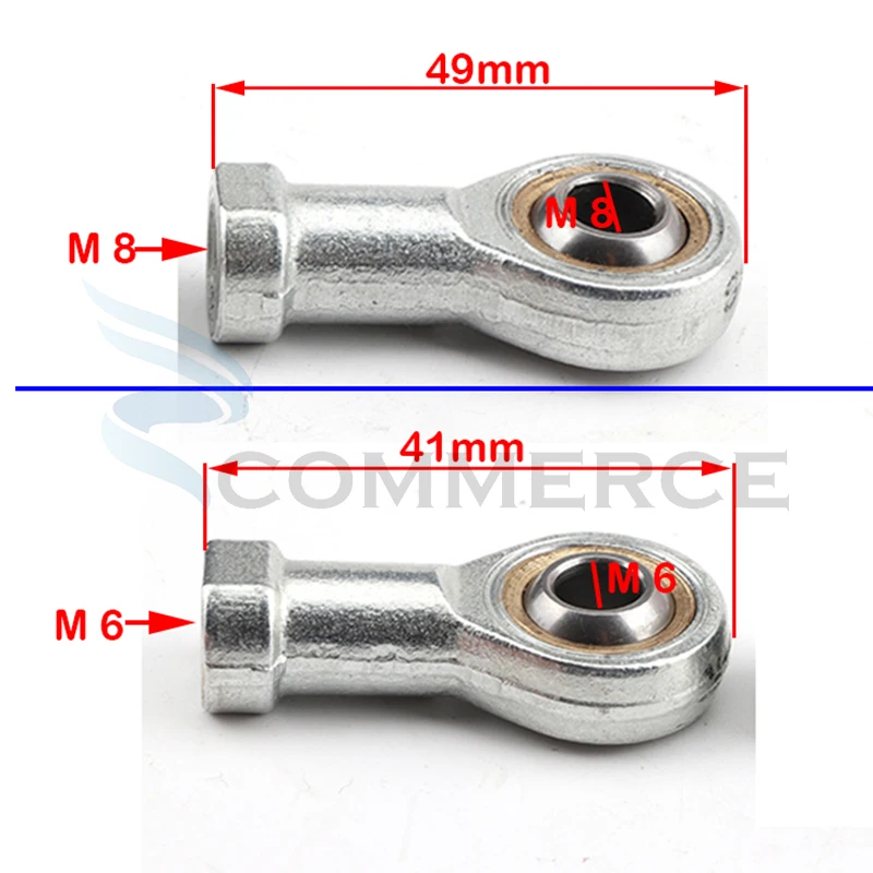 Track Rod End Ball Joint Metric Male-Female Right Hand Ball Joint Track ...