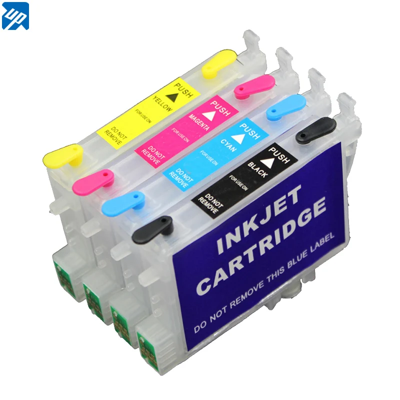 T0441 T0444 refillable ink Cartridge for epson C86 C64 C66 CX4600 C84 ...