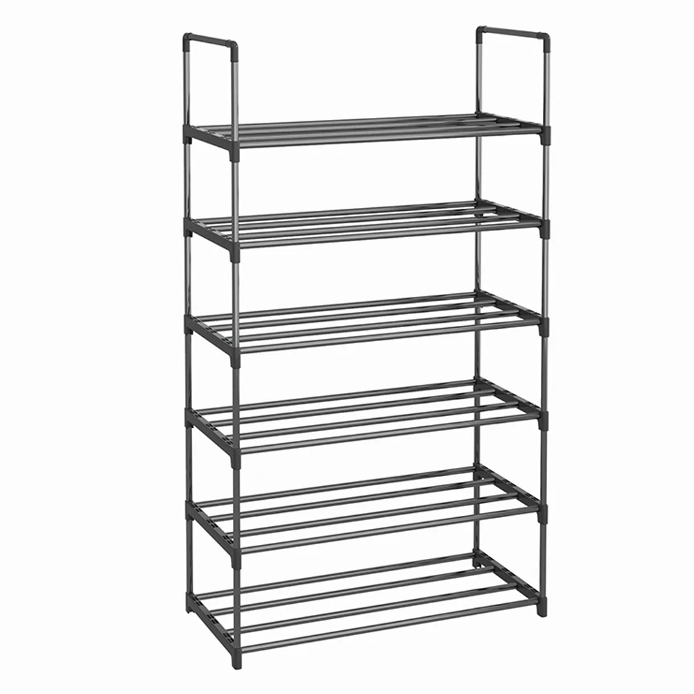 Metal-Shoe-Storage-Rack-Empilh-vel-Shoe-Organizer-Sala-de-Entrada-4-N ...
