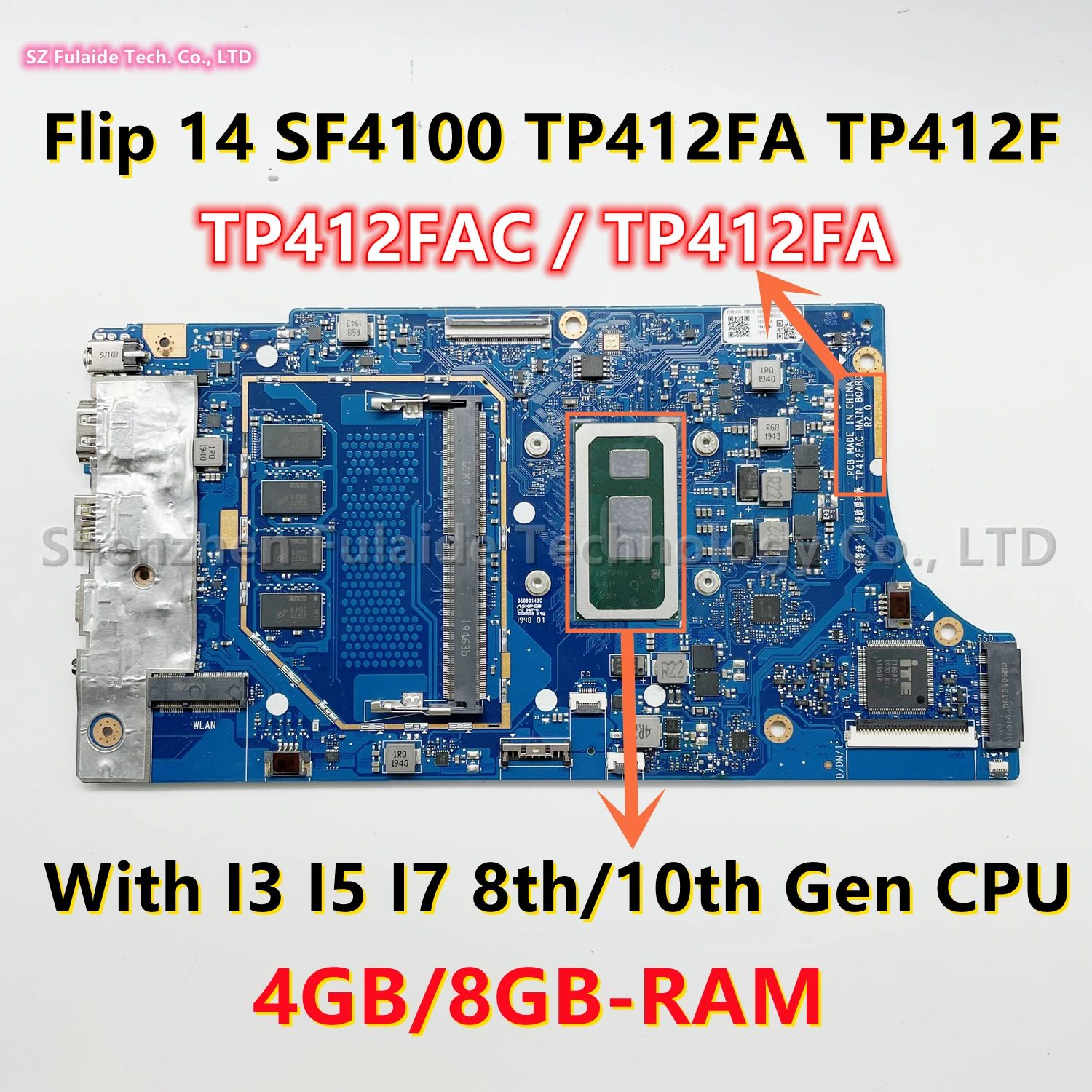 TP412FAC-TP412FA-For-ASUS-Vivobook-Flip-14-TP412-TP412F-SF410F-TP412FAC ...