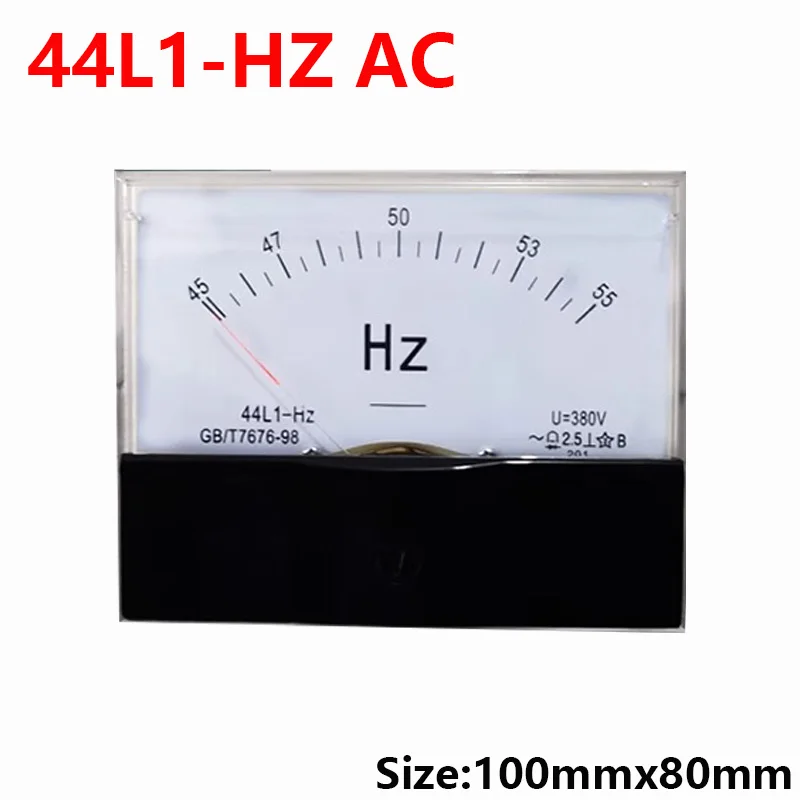 44l1 AC frequency meter 45 55Hz 100V 110V 220V 380V pointer frequency ...